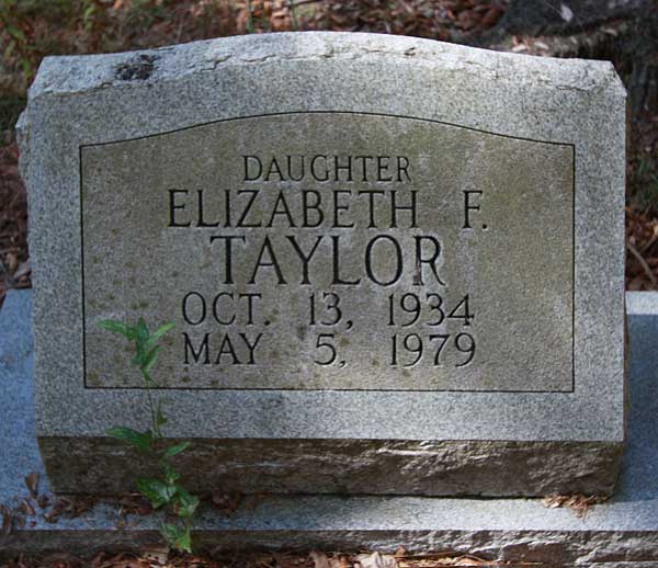 Elizabeth Taylor Grave